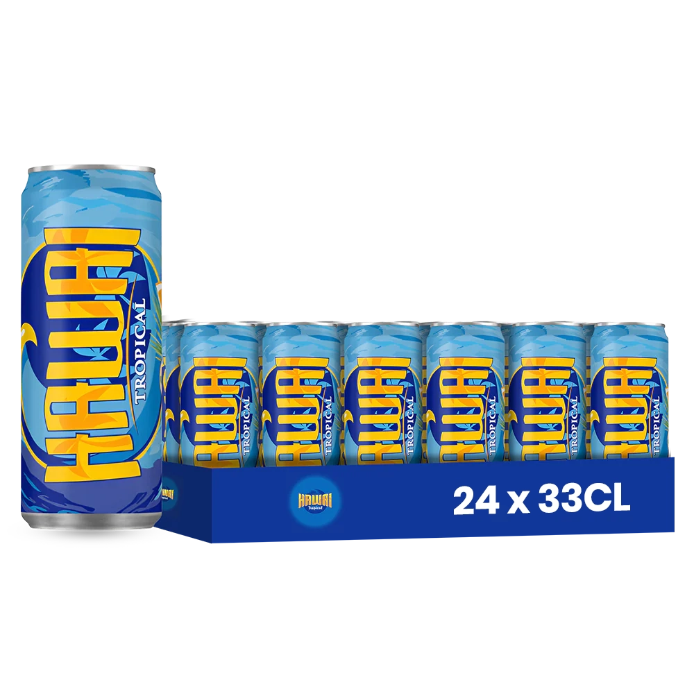 Hawai Tropical (FR) – Pack de 24 Canettes (24 x 33cl) | Boisson Tropic ...